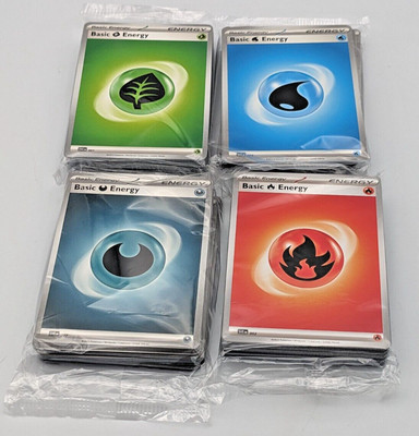 4 Sealed Packs of Pokemon Basic Energy Cards Pokemon TCG | eBay