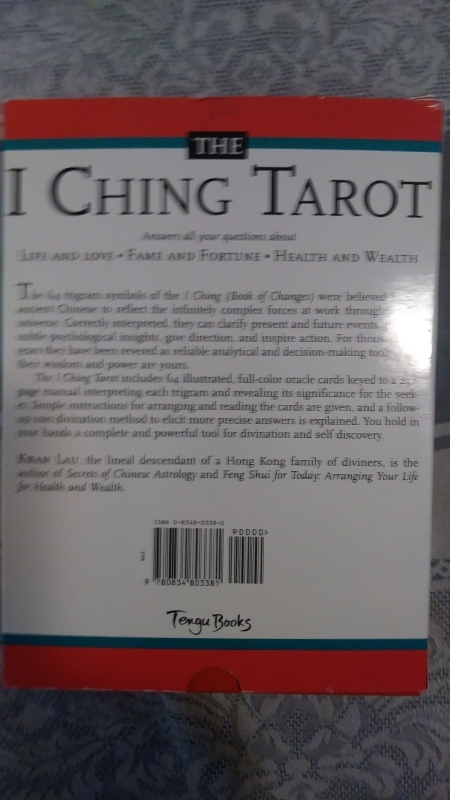 I Ching Tarot, 64 Trigram Cards and Book HTF 1996 | eBay