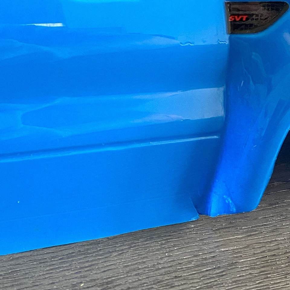 Traxxas 1/10 Ford F150 SVT Raptor Pickup Truck Blue Body Shell for ...