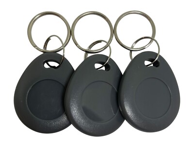 50 AWID 26 Bit Format Compatible Thick Grey Key Fobs | eBay Australia
