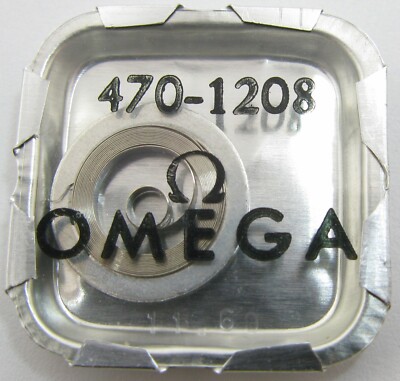 Omega 470 watch part: 1208 mainspring for automatic movement #771 | eBay