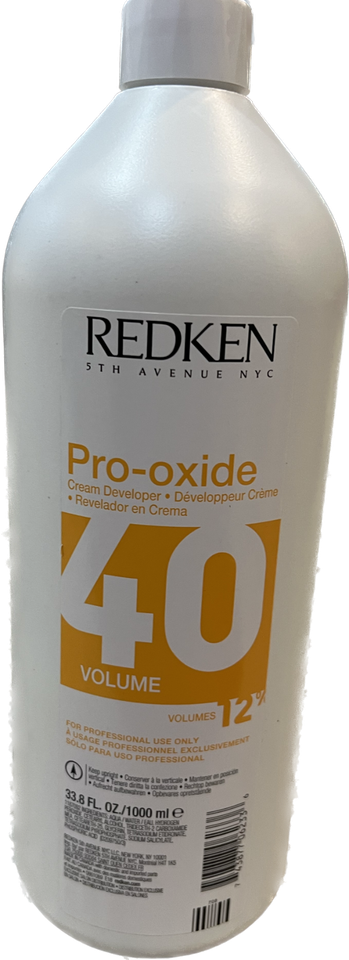 Redken Pro-oxide Cream Developer - 10, 20, 30, 40 Vol - Pick Volume and ...