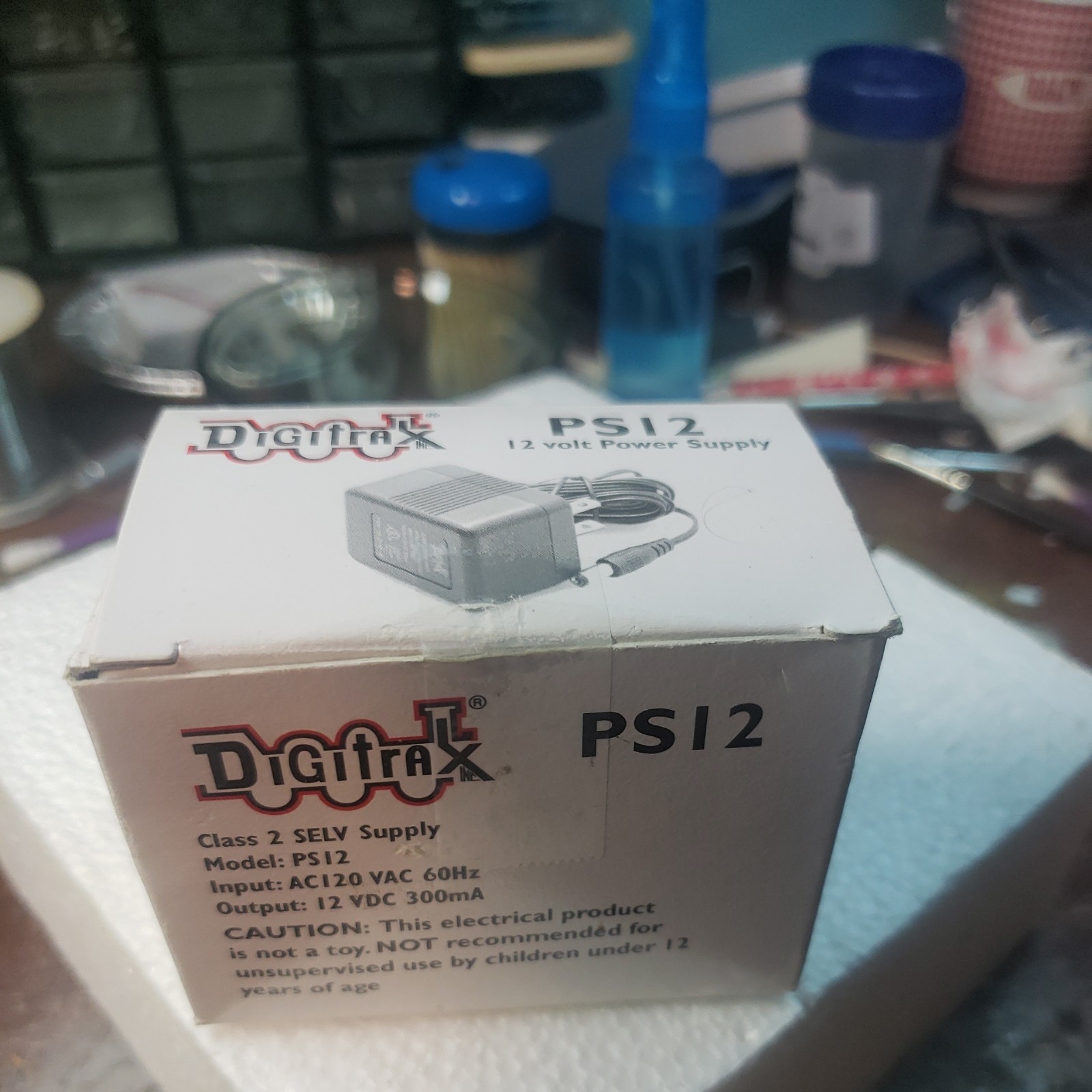 DIGITRAX, PS12, CLASS 2 SELV, POWER SUPPLY, 12VOLT, HAVE A LQQK | eBay