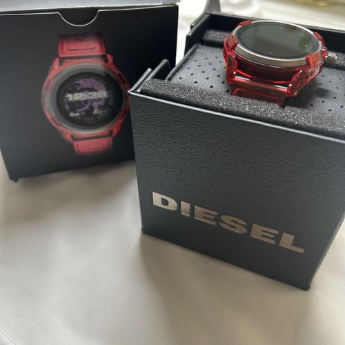 Diesel ON Smart Watch Red Digital Watch for Men Touch Screen | eBay