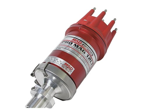 MSD 7908 Magneto Pro Mag 12LT Billet Aluminum Polished Sprint Car Chevy ...