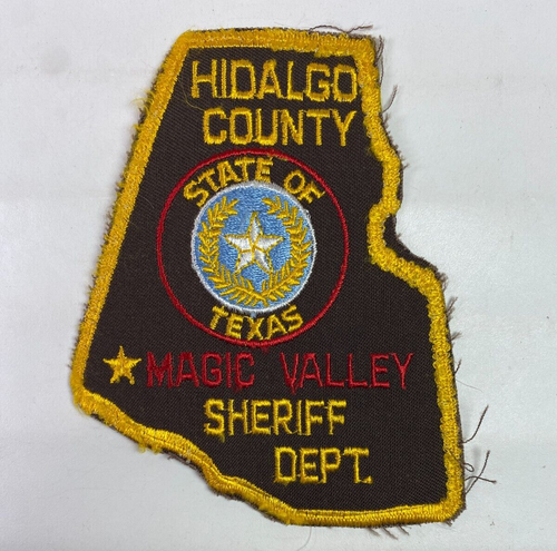 Hidalgo County Sheriff Magic Valley Texas TX Patch A7 | eBay