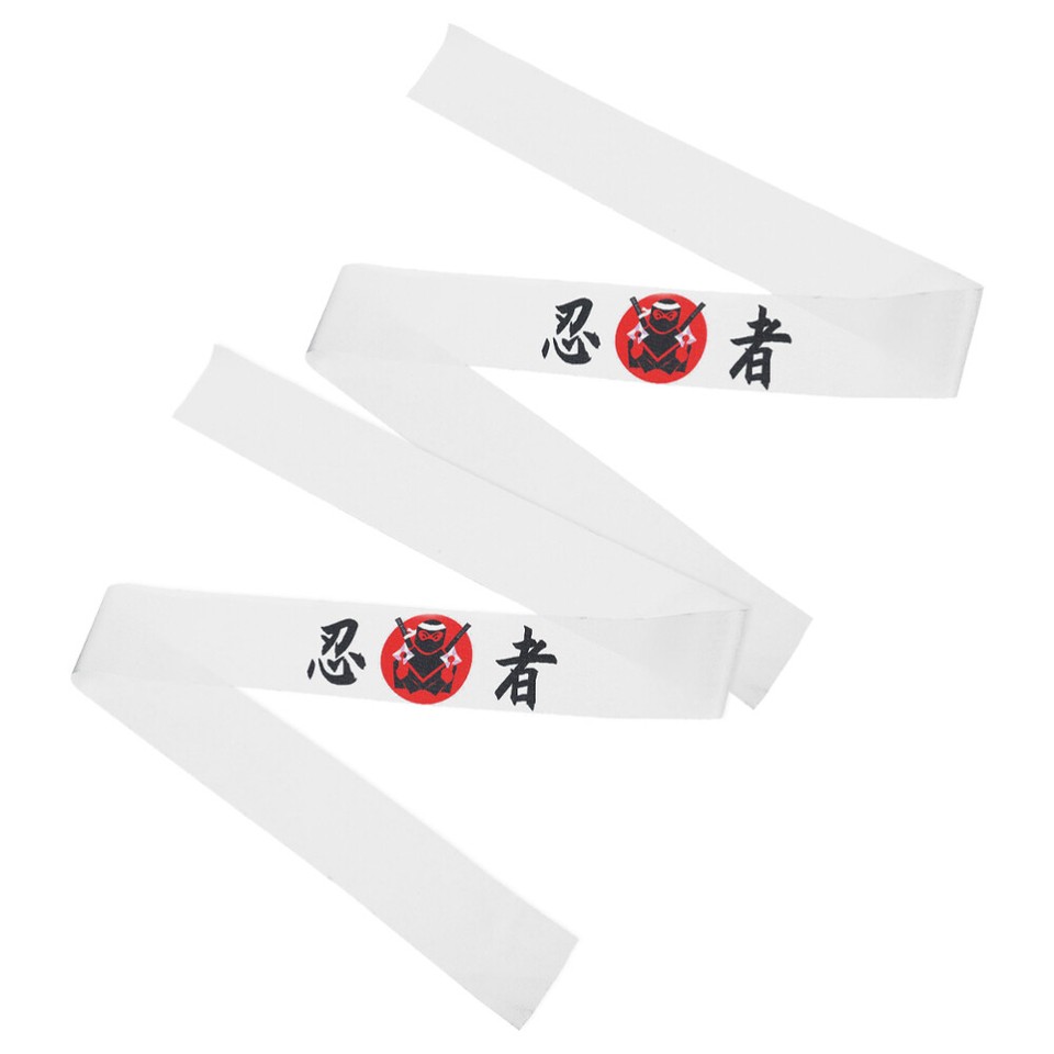 2Pcs Japanese Style Headband Reusable Chef Headband Breathable Headband ...