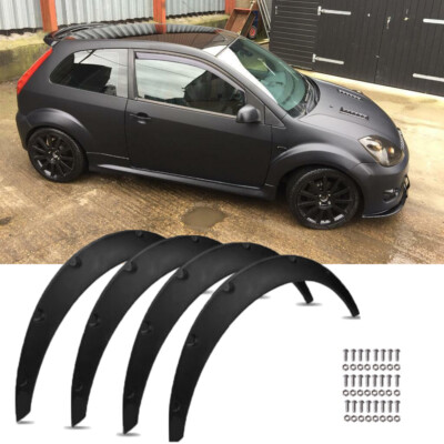3.1" Car Flexible Fender Flares Extra Wide Wheel Arches Body Kit For ...