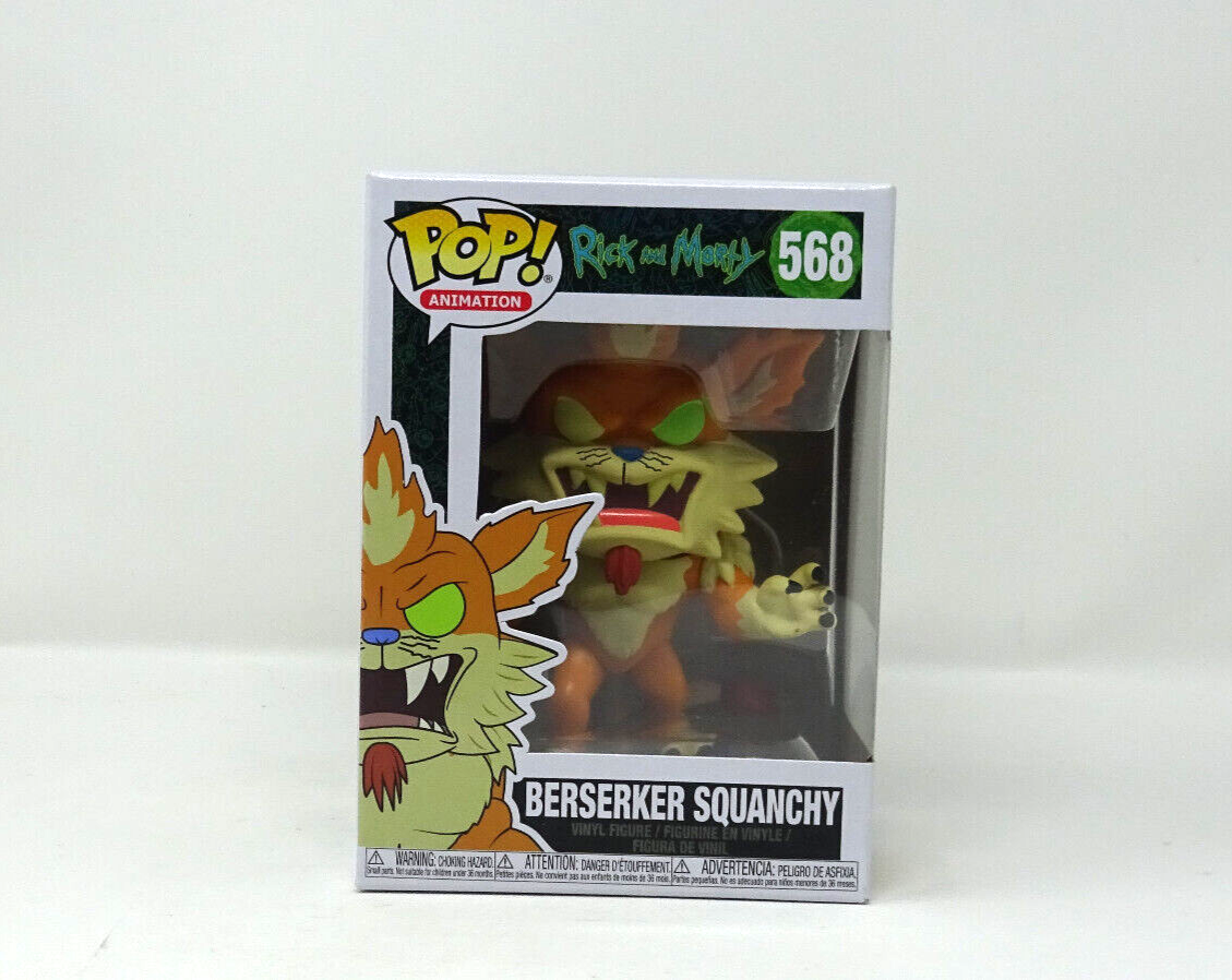 Funko Pop! Vinyl: Rick and Morty - Berserker Squanchy #568 for sale ...