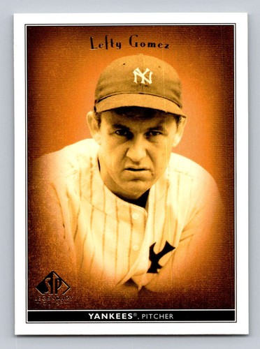 2002 SP Legendary Cuts #44 Lefty Gomez Yankees | eBay