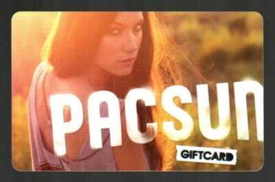 PACSUN Young Woman in the Sunlight 2011 Gift Card ( $0 ) | eBay