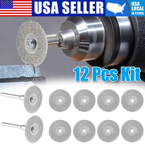 10 Diamond Cutting Wheels For Dremel Rotary Tool Die Grinder Metal Cut ...