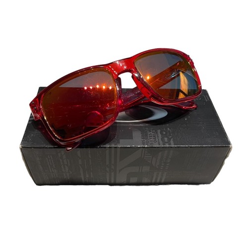 Oakley Holbrook Crystal Red Frame Ruby Iridium Lens OO9102-04 RARE | eBay