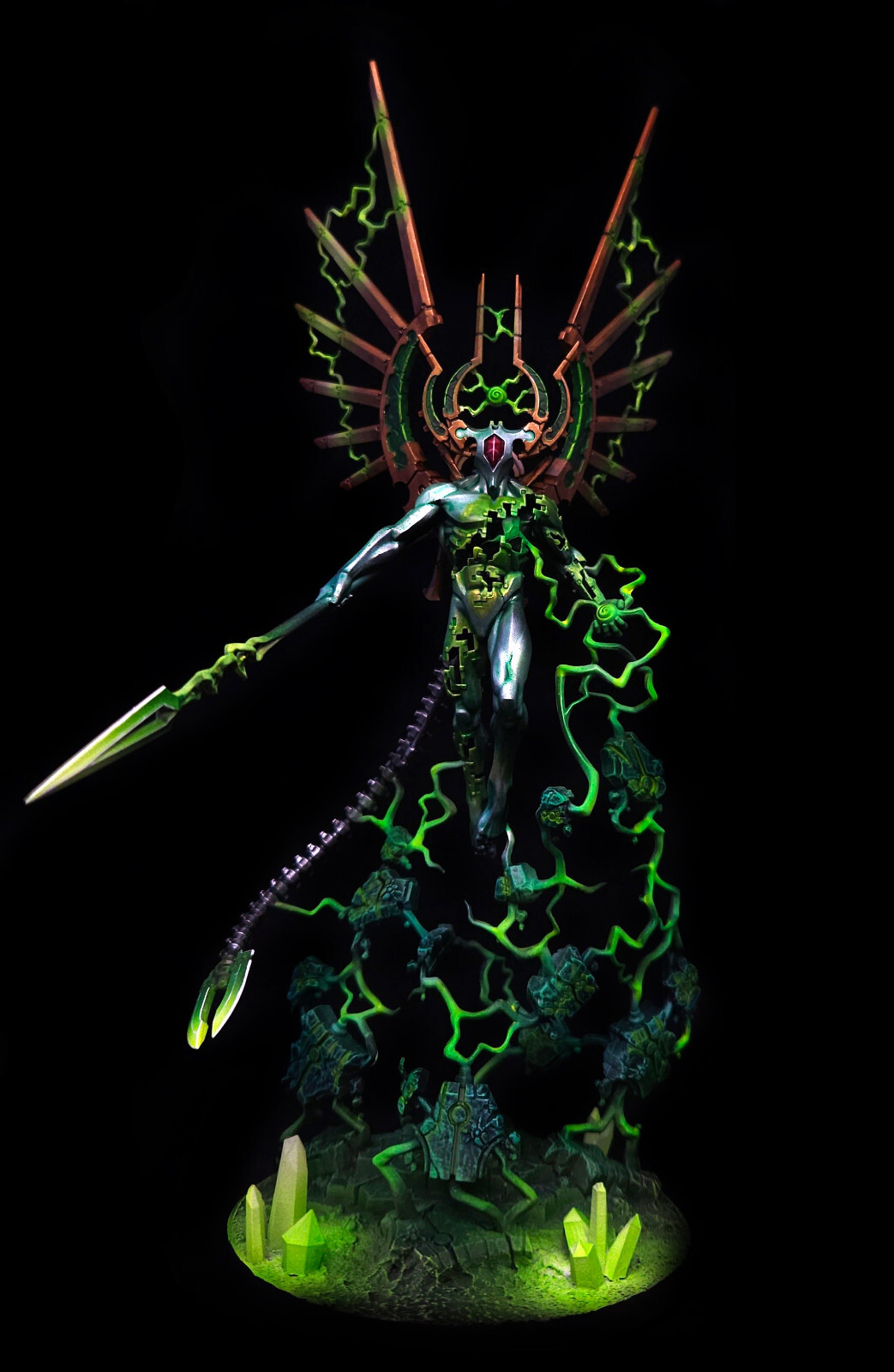C'tan Shard of the Void Dragon Necron Commission Superbly Painted 40K ...