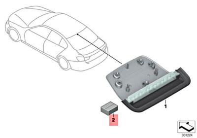 Genuine BMW F30 F30N F35 F35N F80 F80N Sedan Fixing Kit Clips OEM ...