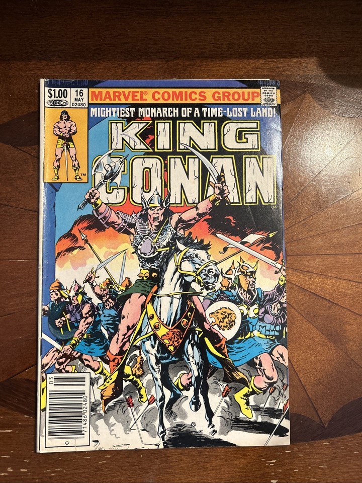 King Conan #16 Newsstand Variant (Marvel Comics May 1983) | eBay
