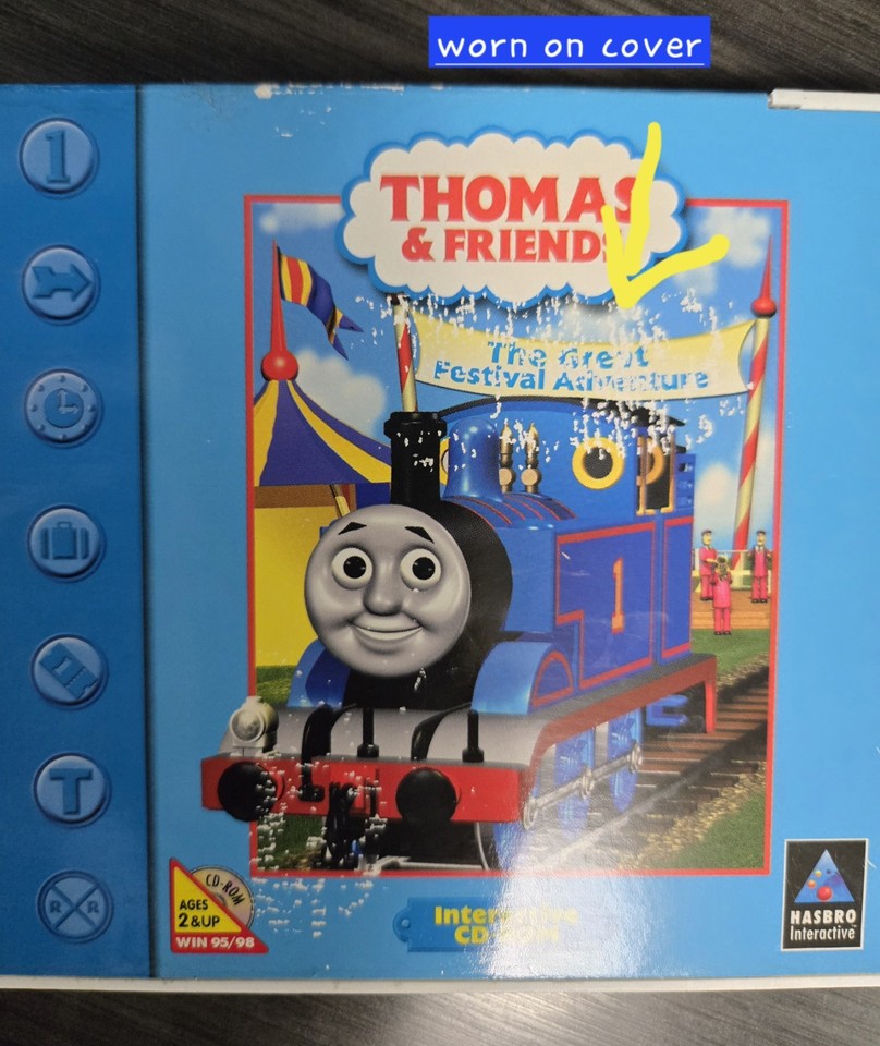 Thomas The Tank Engine Railway Adventures 2001 PC Game Playset Control ...