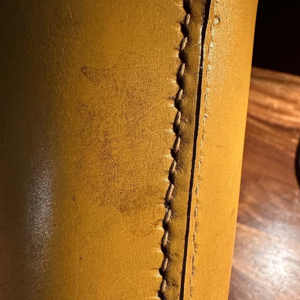 Vintage 1934–1959 Ind Coope Allsopp Leather Dice Cup Breweriana Pub Tan ...