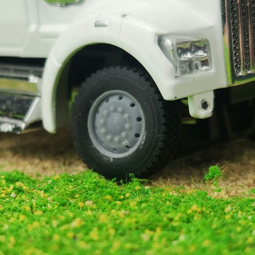 1:50 3D Printed Semi Truck Heavy Haul Style Front Float Super Single ...