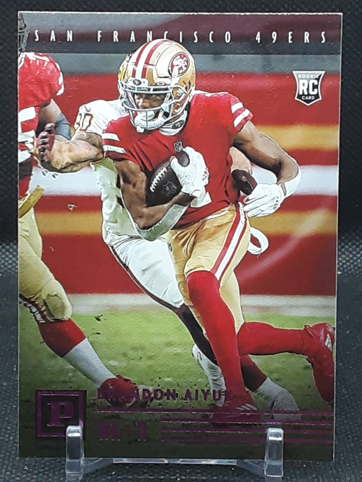 BRANDON AIYUK 2020 CHRONICLES PANINI PINK ROOKIE 49ERS ARIZONA ST SUN ...