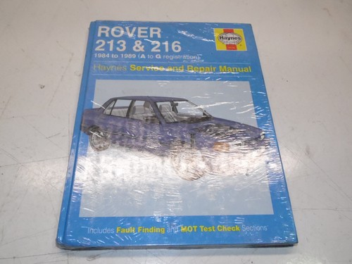 ROVER 213 216 84>89 HAYNES REPAIR SERVICE MANUAL NOS | eBay