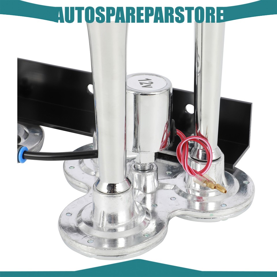 12V 4A 6 Trumpet Train Air Horn Kit For Ford Truck Pickup Car SUV Train ...