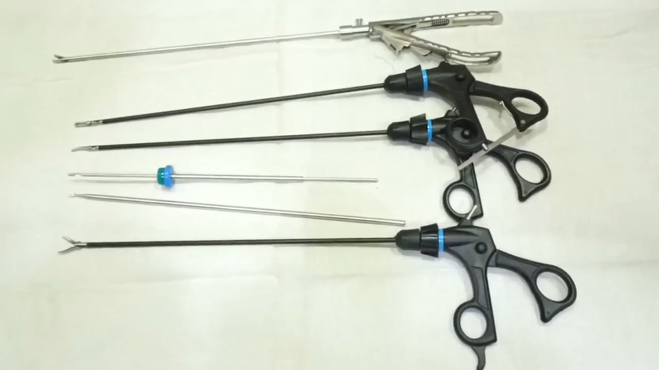 Laparoscopic Suture Training Trainer Grasper Needle Holder Instrument kit 5mm | eBay