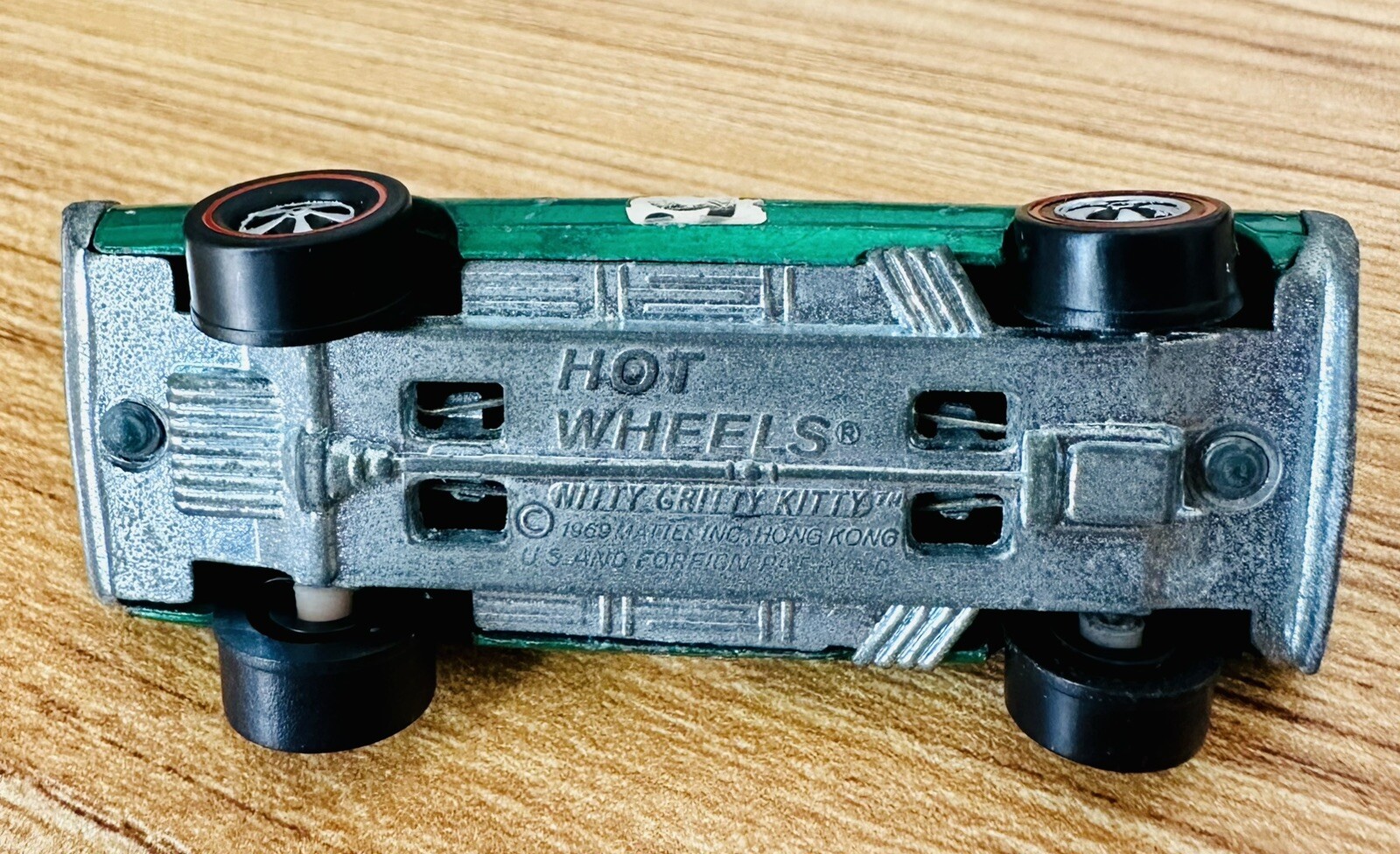 1970 Nitty Gritty Kitty Hot Wheels Redline Spoilers Green Hong Kong ...