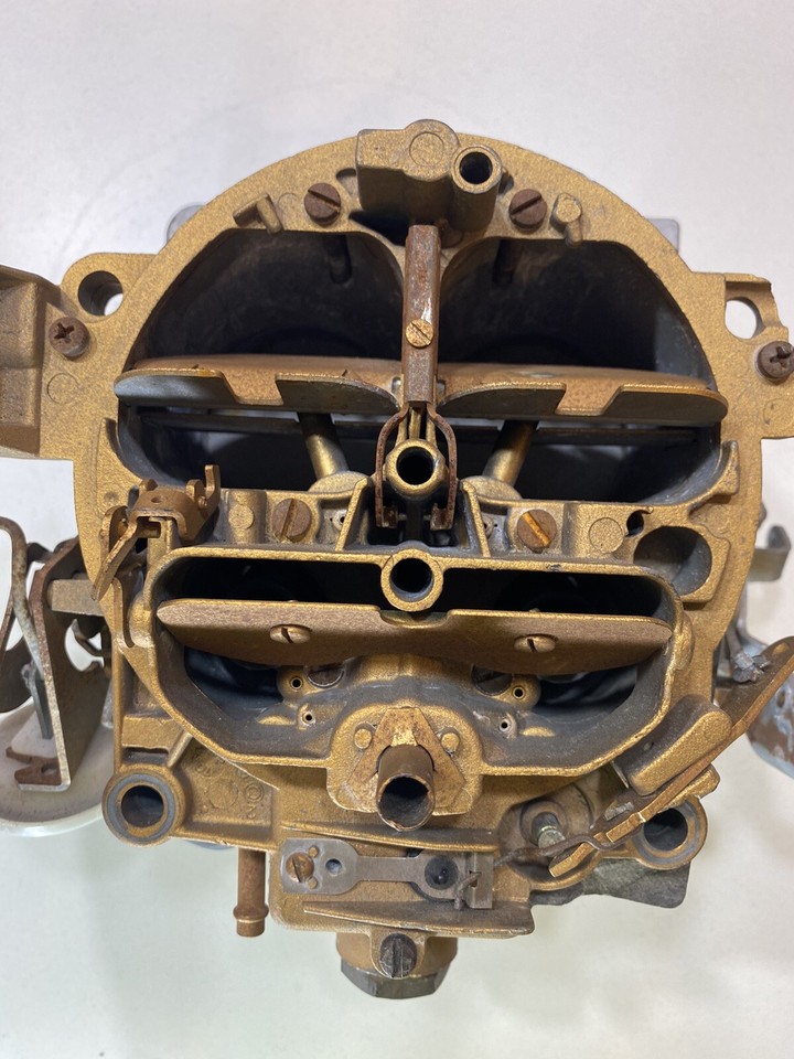 1968 68 Carter 7028262 Quadrajet Carburetor Carb Pontiac 400 A8 VC GTO ...
