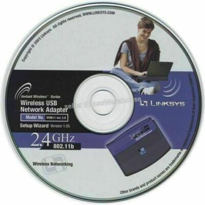 Linksys Wireless USB Network Adapter 2.4 GHz WUB11 2.6 Drivers Setup ...