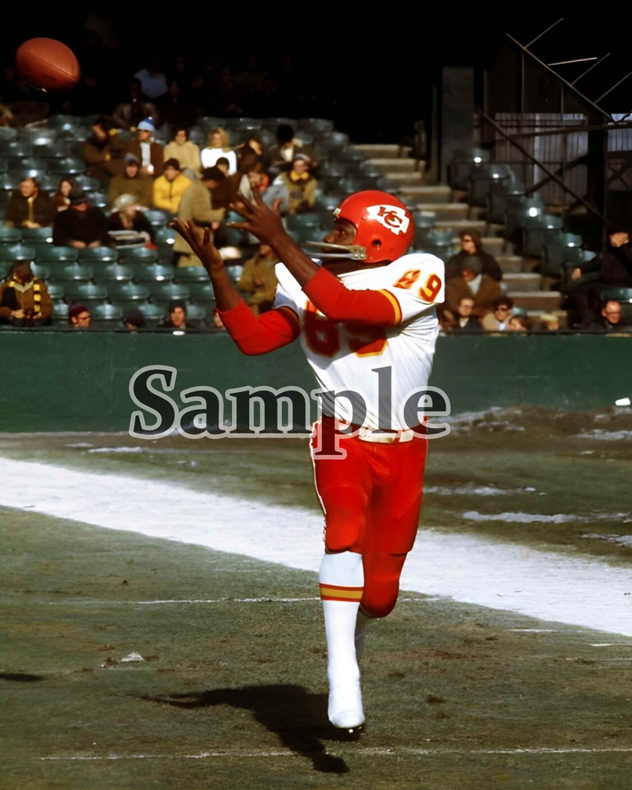 AFL NFL Kansas City Chiefs WR Otis Taylor Game Action Color 8 X 10 Photo Pic | eBay