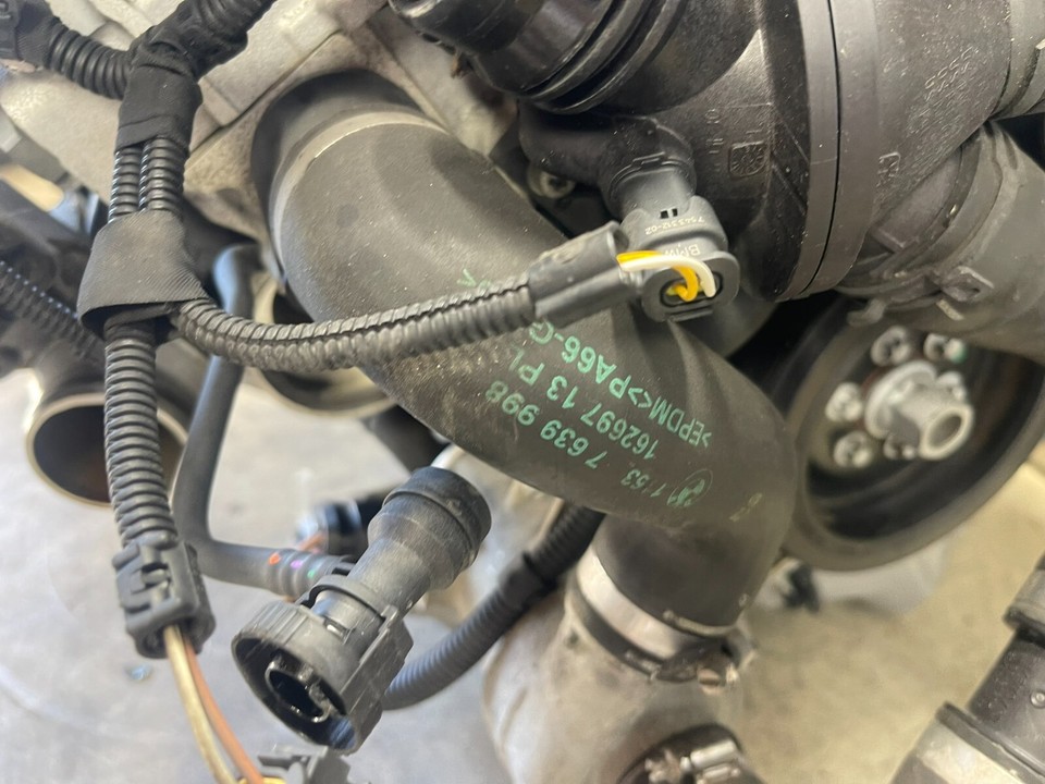 BMW F30 F32 F25 F26 X3 N20 2.0L ENGINE MOTOR TURBOCHARGED ASSEMBLY OEM ...