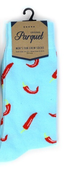 Hot Chili Peppers Socks Red Pepper Socks Crazy Fun Crew Socks Hot Sku0182 | eBay