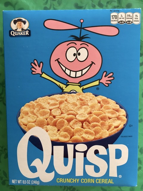 Quaker Quisp Crunchy Corn Cereal, 1oz - 12 Pack for sale online | eBay