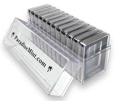 Paradise Mint 12 Case Storage Box With 12 Black Single Coin Storage ...