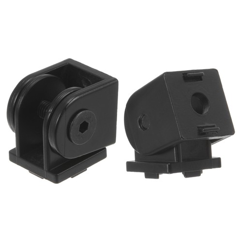 2Pcs Aluminum Pivot Joint 180°Adjustable Pivot Joint Connector, Black ...
