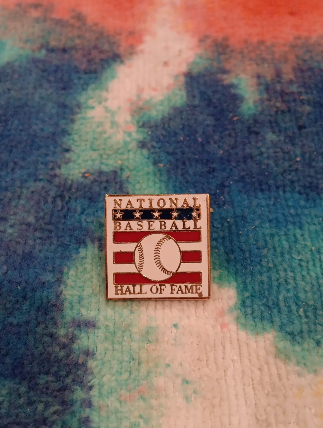 Collectors National Baseball Hall of Fame Vintage Lapel Hat Pin ...