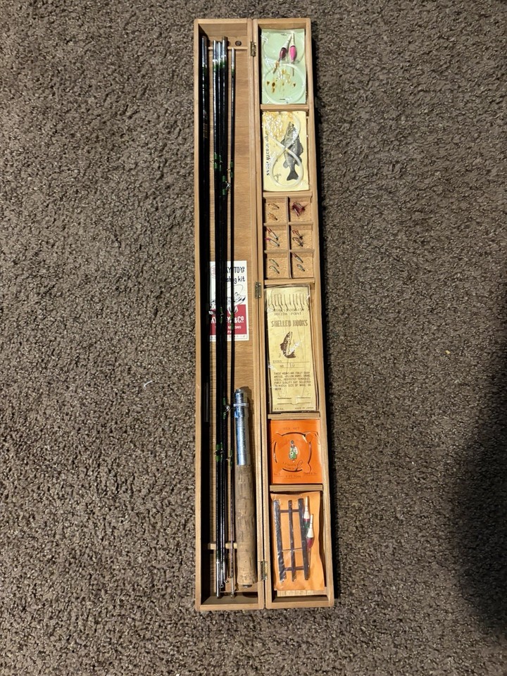 Vintage Japanese Bamboo Fly Rod | eBay