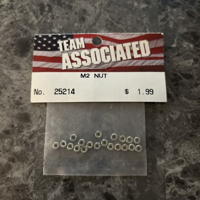 (B6)Team Associated Nuts, M2 25214 ASC#25214 | eBay