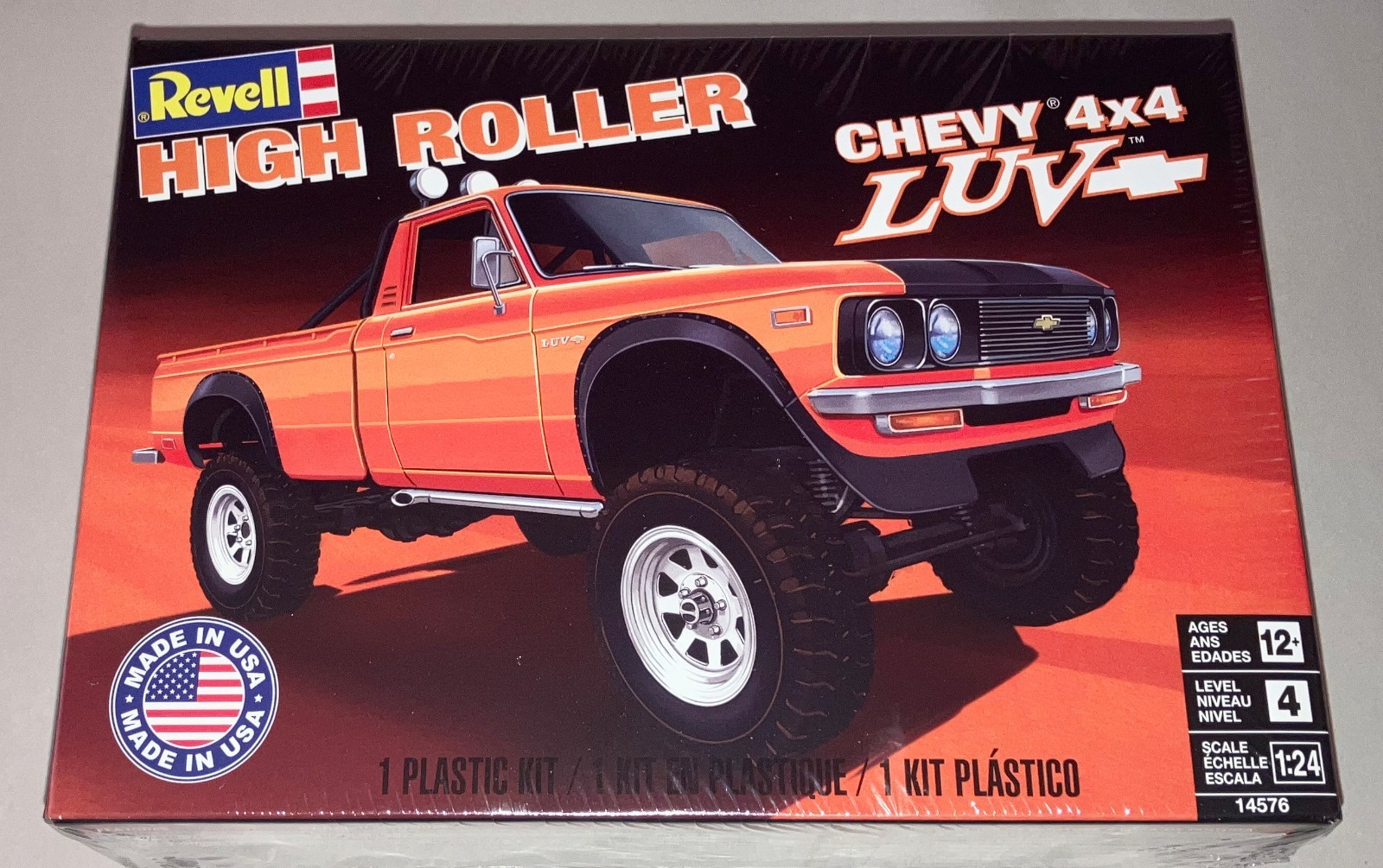 Revell High Roller Chevy Luv 4x4 Pickup Truck 1:24 scale model car kit ...