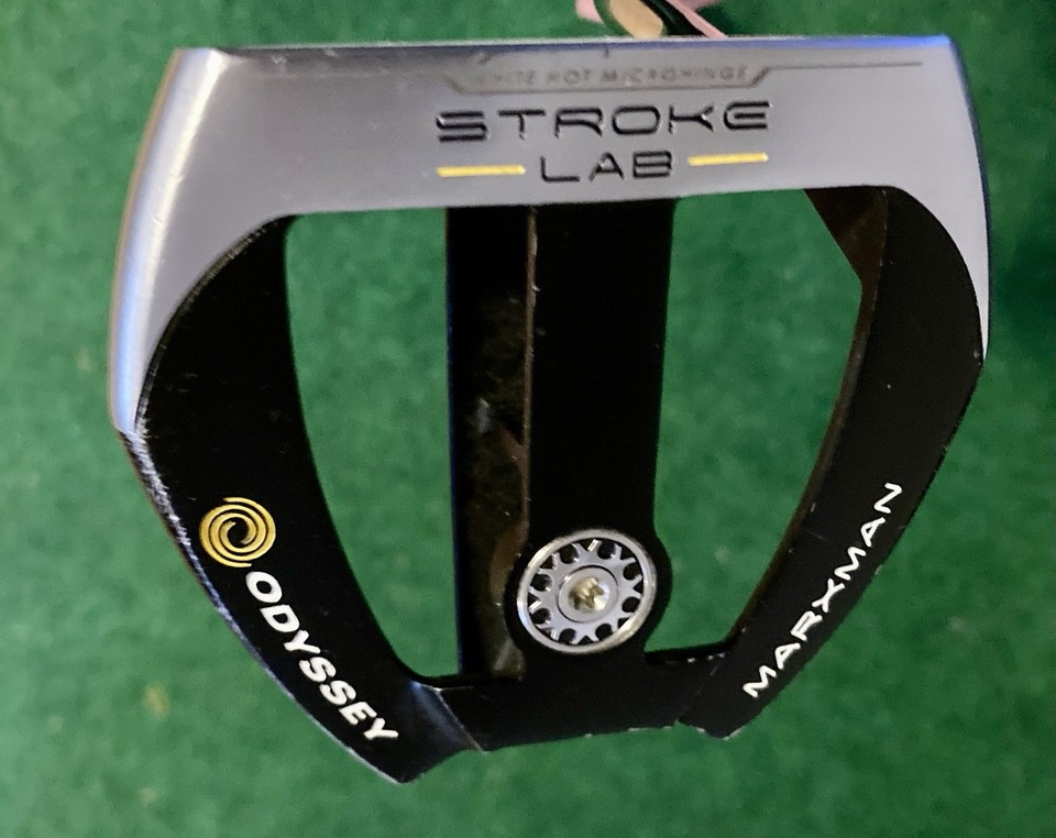 Odyssey Stroke Lab Marxman Putter - 34” - New Grip And Headcover - Nice ...