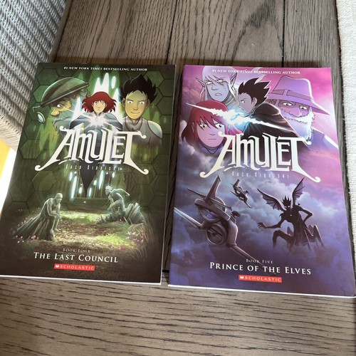 AMULET comic book 4 And 5 the last council and Prince of the Elves | eBay