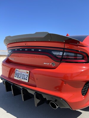 2015-2023 Dodge Charger SRT Hellcat GT Scatpack 392 WickerBill Spoiler ...