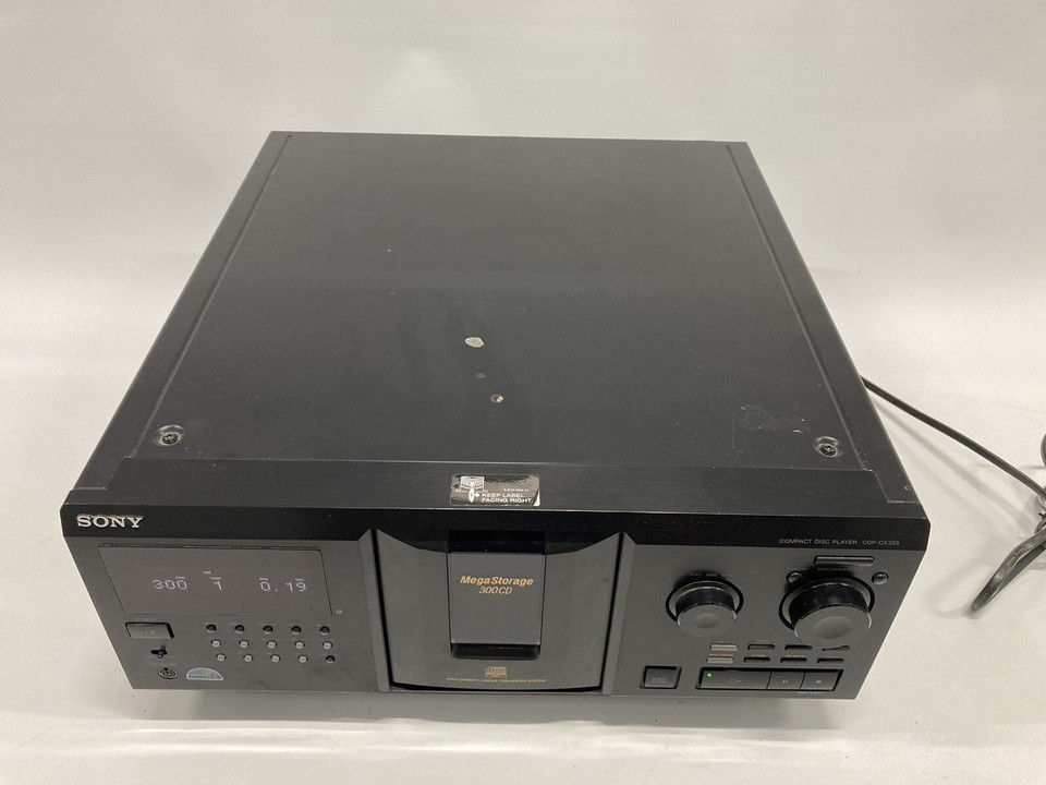 Sony 300 CD Changer Player CDP-CX355 Compact Disc Mega Storage. No ...