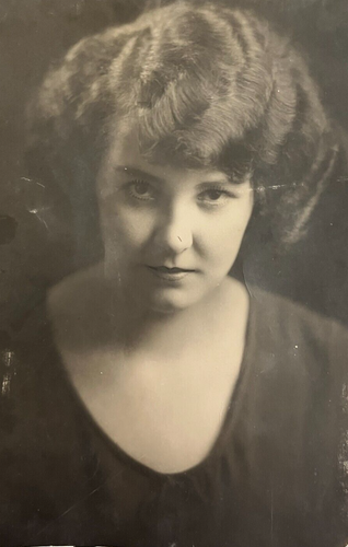 Pretty Young Woman Vintage Photo Rosa Lee Lytle Campbell Teen Girl 1940 ...