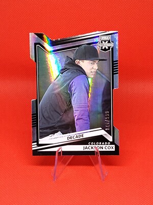 Jackson Cox 2022 Elite Extra Edition Decade Die-Cut #50 /999 Colorado ...