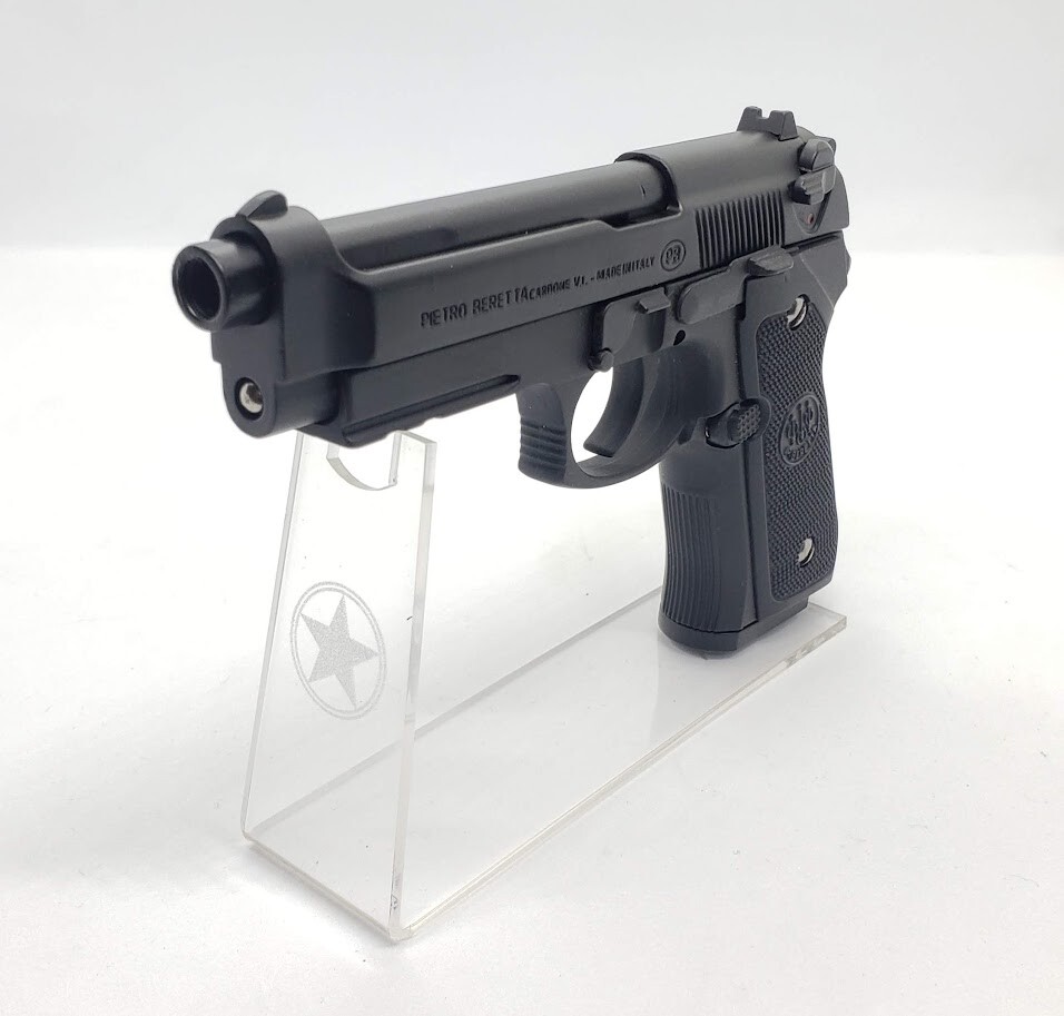 NEW 2025 15cm! ALLOY ARMY Beretta M92 A1 Shell Eject COLLECTOR Toy Mini ...
