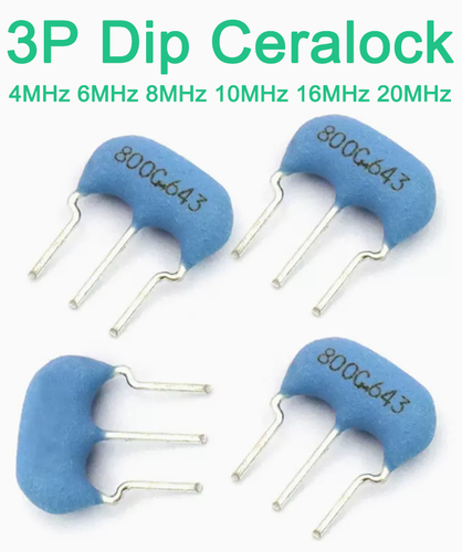 CSTLS8M00G53-B0 3P Ceralock Direct insertion ceramic crystal oscillator ...