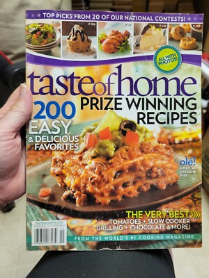 Taste Of Home Magazine 200 Prize Winning Recipes 2009 144 pages | eBay