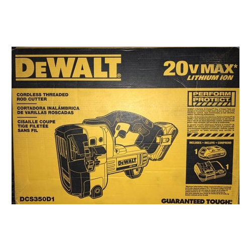 DEWALT 20V MAX Threaded Rod Cutter, Cordless (DCS350D1) | eBay
